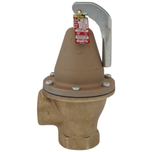 F276500 - Watts F276500 - 1-1/2" 174A Relief Valve w/ Flood Sensor ...