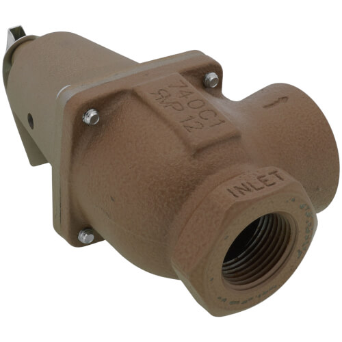 F382570 - Watts F382570 - 1" x 1-1/4" Boiler Pressure Relief Valve w ...
