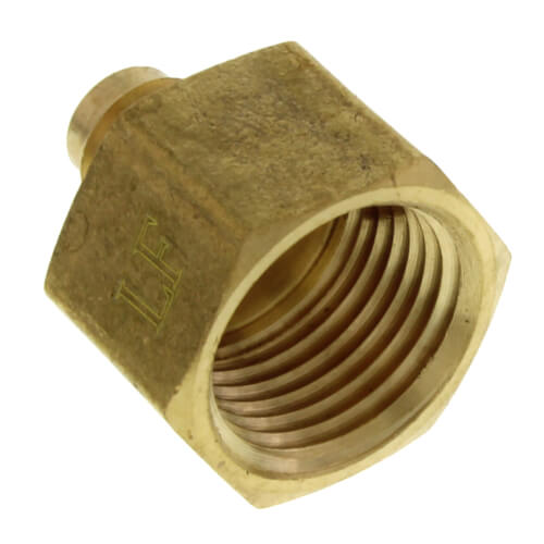 F40-118 - Jones Stephens F40-118 - (46-46) 1/4" Flare x 1/2" FIP Brass ...