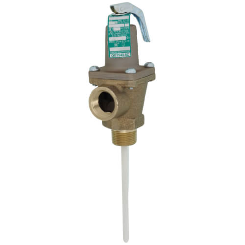 F556016 - Watts F556016 - 3/4" 40XL-5 Lead Free T&P Relief Valve w ...