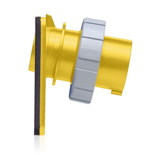 330B4W - Leviton 330B4W - 30A, 125V 2P, 3W, Inlet North American Pin ...