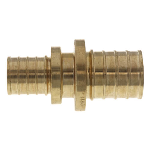 F95E86P - Tribal F95E86P - 1" x 3/4" F2080 PEX Coupling (Lead Free Brass)