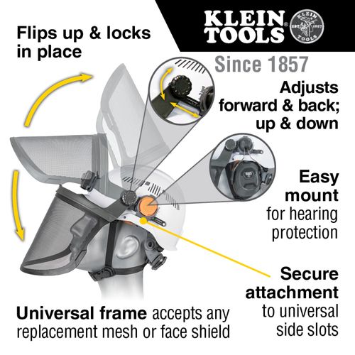 60531-KLEIN - Klein Tools 60531-KLEIN - Face Shield Lens Replacement ...
