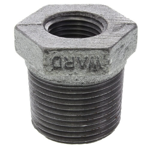 FBDT1X1/2X1/2 - Ward FBDT1X1/2X1/2 - 1" x 1/2" x 1/2" Black Double ...