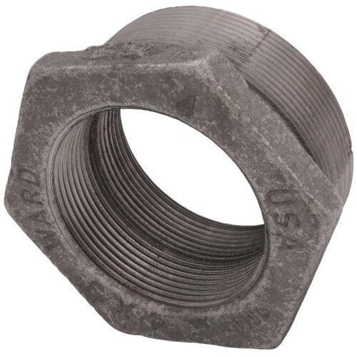 FBDT4X3X3 - Ward FBDT4X3X3 - 4" x 3" x 3" Black Double Tapped Tank Bushing