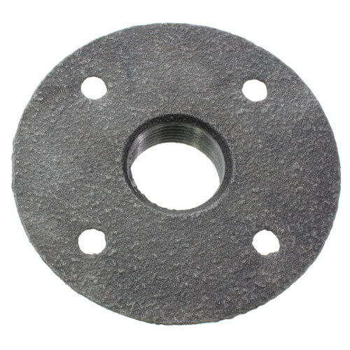 FBFL3/4X3-1/4 - Ward FBFL3/4X3-1/4 - 3/4" x 3-1/4" Black Floor Flange ...