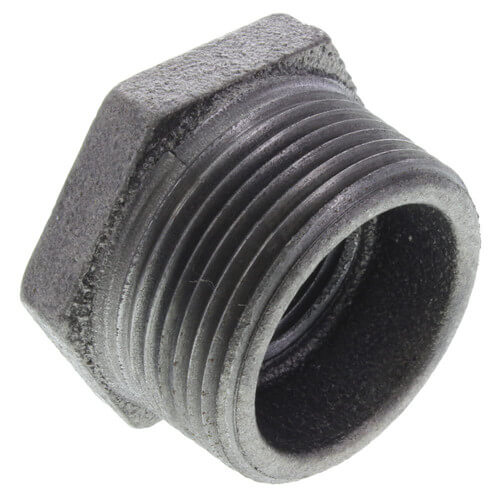 FBHE1-1/4X3/4 - Ward FBHE1-1/4X3/4 - 1-1/4" x 3/4" Black Hexagon Bushing