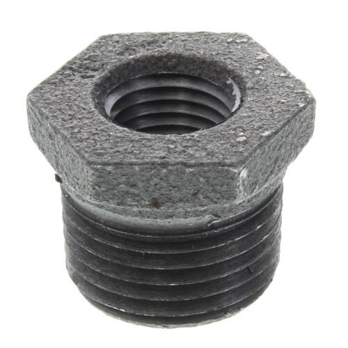FBHE1/2X1/4 - Ward FBHE1/2X1/4 - 1/2" x 1/4" Black Hexagon Bushing