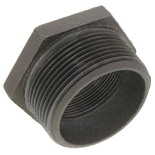 FBHE2-1/2X2 - Ward FBHE2-1/2X2 - 2-1/2" x 2" Black Hexagon Bushing