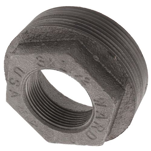 FBHE3-1/2X2 - Ward FBHE3-1/2X2 - 3-1/2" x 2" Black Hexagon Bushing