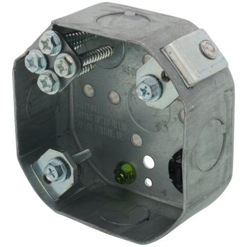 FBS415 - Arlington FBS415 - 1-1/2" Steel Octagon Ceiling Box