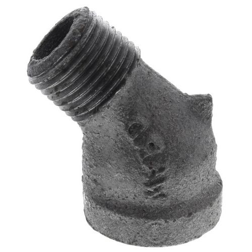 FBST45-1/2 - Ward FBST45-1/2 - 1/2" Black 45° Street Ell