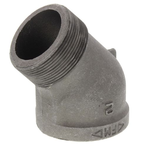 FBST45-2 - Ward FBST45-2 - 2" Black 45° Street Ell