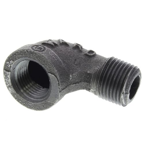 FBST90-1/2 - Ward FBST90-1/2 - 1/2" Black 90° Street Ell