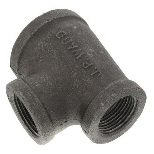 FBTE1-1/2X1X1 - Ward FBTE1-1/2X1X1 - 1-1/2" x 1" x 1" Black Tee