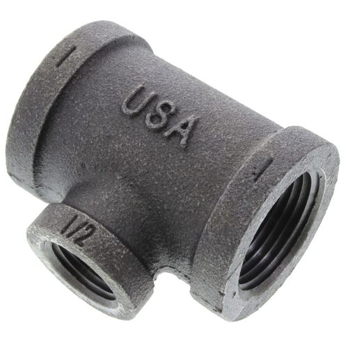 FBTE1X1X1/2 - Ward FBTE1X1X1/2 - 1" x 1" x 1/2" Black Tee