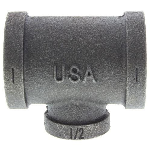 FBTE1X1X1/2 - Ward FBTE1X1X1/2 - 1" x 1" x 1/2" Black Tee