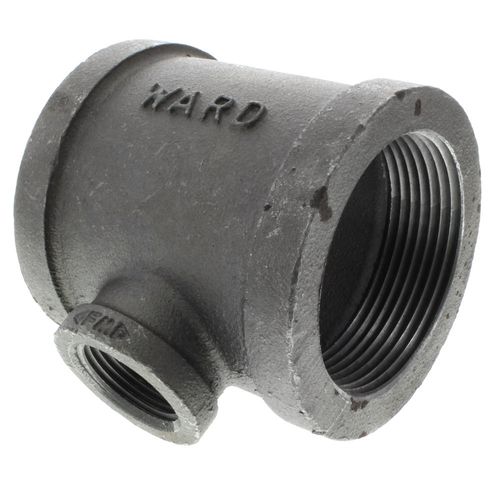 FBTE2-1/2X2-1/2X1 - Ward FBTE2-1/2X2-1/2X1 - 2-1/2" x 2-1/2" x 1" Black Tee