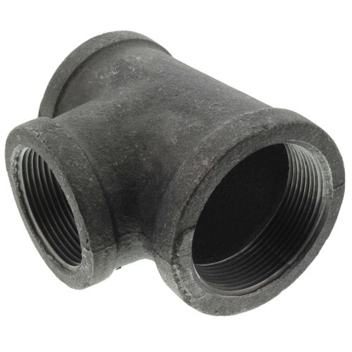 FBTE2X1-1/2X1-1/2 - Ward FBTE2X1-1/2X1-1/2 - 2" x 1-1/2" x 1-1/2" Black Tee