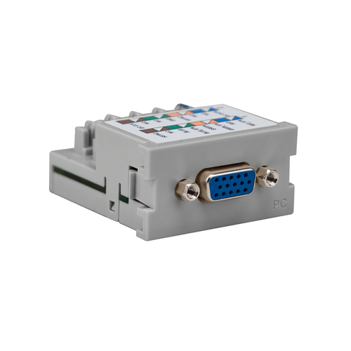41295-VPG - Leviton 41295-VPG - Vga 110-termination MOS Pc Module (Gray)