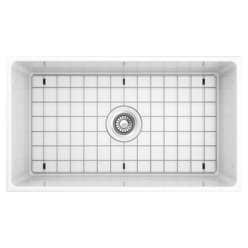 FC331910 - Moen FC331910 - Host 33" x 19" x 10" Fireclay Undermount ...