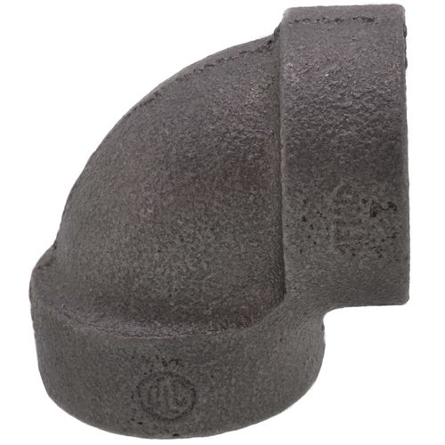 FCI90-1/2 - Ward FCI90-1/2 - 1/2" Black Cast Iron Steam 90° Elbow