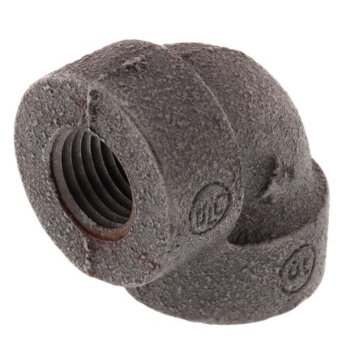 FCI90-1/4 - Ward FCI90-1/4 - 1/4" Black Cast Iron Steam 90° Elbow