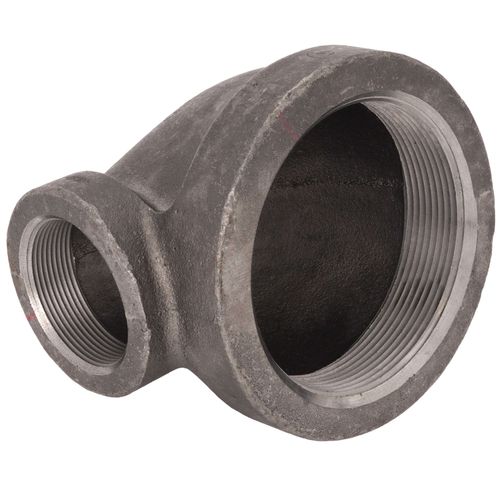 0300017605 - Anvil 0300017605 - 4" x 2" Black Cast Iron Steam 90° Elbow