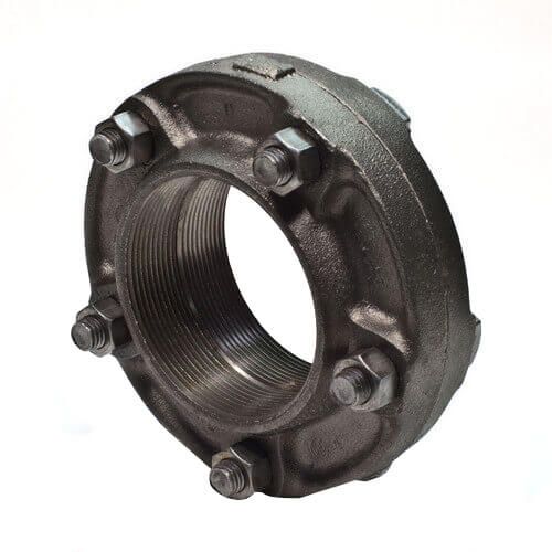 FCIFLU1-1/4 - Ward FCIFLU1-1/4 - 1-1/4" Black Cast Iron Steam Flange ...