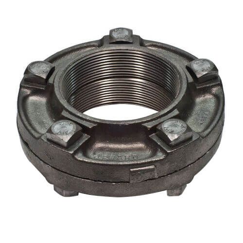 FCIFLU1-1/4 - Ward FCIFLU1-1/4 - 1-1/4" Black Cast Iron Steam Flange ...