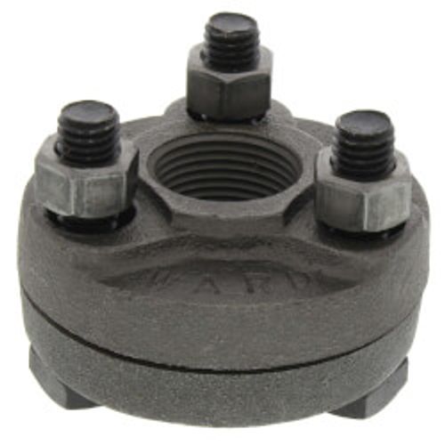 FCIFLU1 - Ward FCIFLU1 - 1" Black Cast Iron Steam Flange Union w/ Gasket