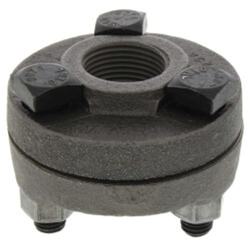 FCIFLU1 - Ward FCIFLU1 - 1" Black Cast Iron Steam Flange Union w/ Gasket