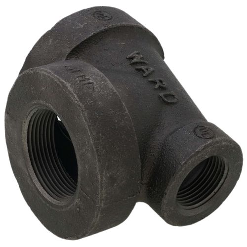 0300047206 - Anvil 0300047206 - 2" x 1-1/2" x 2" Black Cast Iron Steam Tee