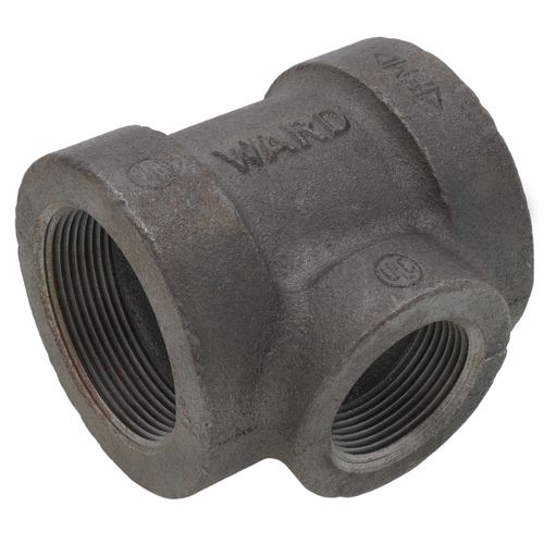 0300046406 - Anvil 0300046406 - 2" x 2" x 1-1/4" Black Cast Iron Steam Tee