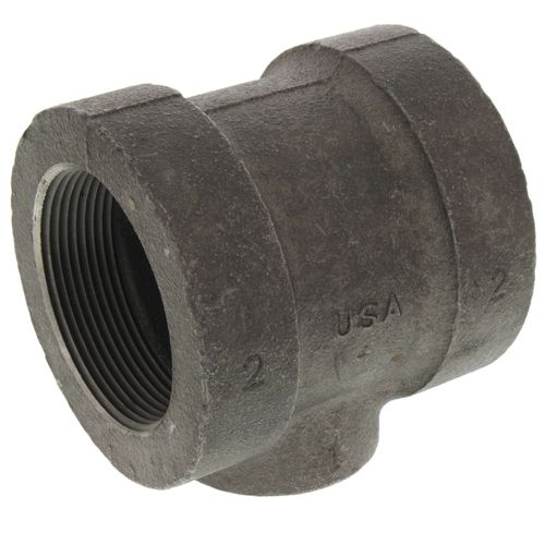 FCITE2X2X1 - Ward FCITE2X2X1 - 2" x 2" x 1" Black Cast Iron Steam Tee