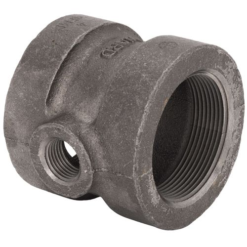 FCITE2X2X1/2 - Ward FCITE2X2X1/2 - 2" x 2" x 1/2" Black Cast Iron Steam Tee