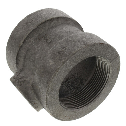 FCITE2X2X3/4 - Ward FCITE2X2X3/4 - 2" x 2" x 3/4" Black Cast Iron Steam Tee