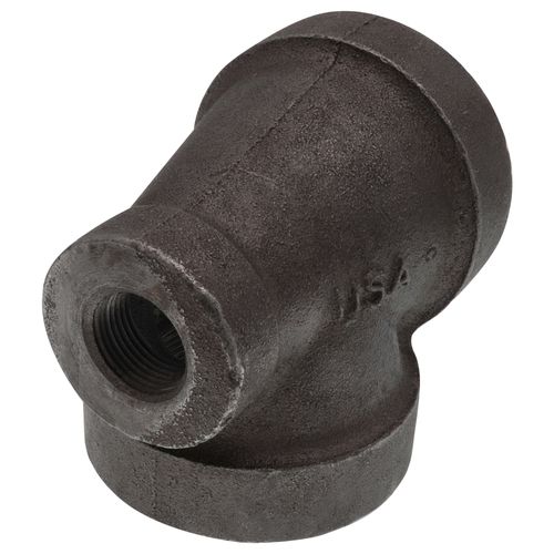 FCITE2X3/4X2 - Ward FCITE2X3/4X2 - 2" x 3/4" x 2" Black Cast Iron Steam Tee