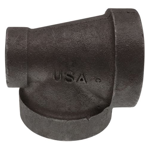 FCITE2X3/4X2 - Ward FCITE2X3/4X2 - 2" x 3/4" x 2" Black Cast Iron Steam Tee