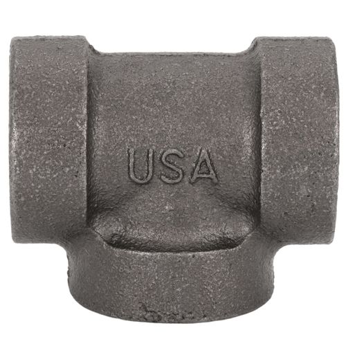 FCITE3/4 - Ward FCITE3/4 - 3/4" Black Cast Iron Steam Tee