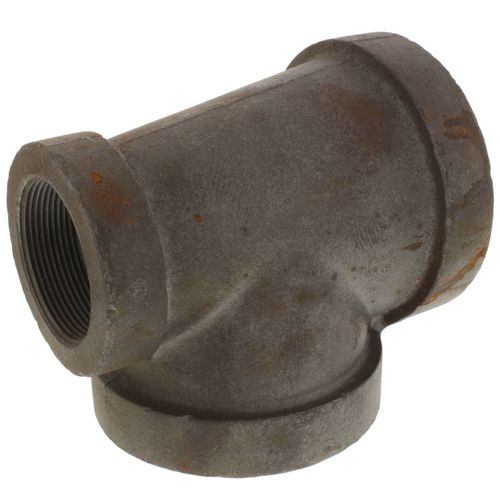 FCITE3X2X3 - Ward FCITE3X2X3 - 3" x 2" x 3" Black Cast Iron Steam Tee