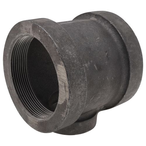 FCITE4X4X2 - Ward FCITE4X4X2 - 4" x 4" x 2" Black Cast Iron Steam Tee