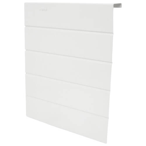 FEC-5-12L - Runtal FEC-5-12L - 12" Left End Cap for UF-5 Baseboard (White)