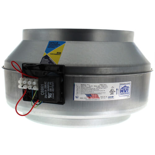 FG12 - Fantech FG12 - FG Series Round Inline Exhaust Fan, 12" Duct (741 ...