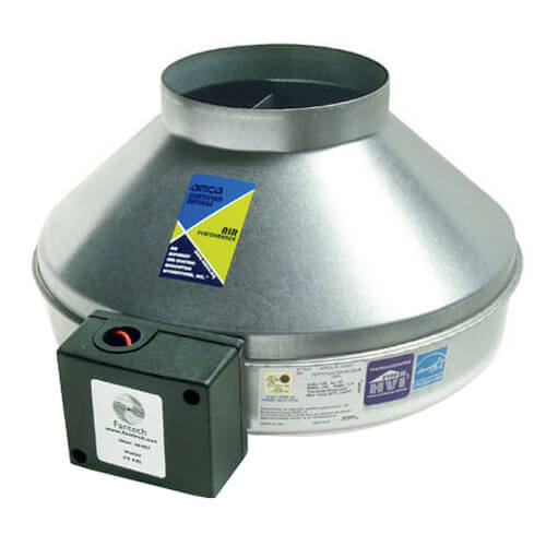 FG6XL-230V - Fantech FG6XL-230V - FG Series Round Inline Exhaust Fan, 6 ...