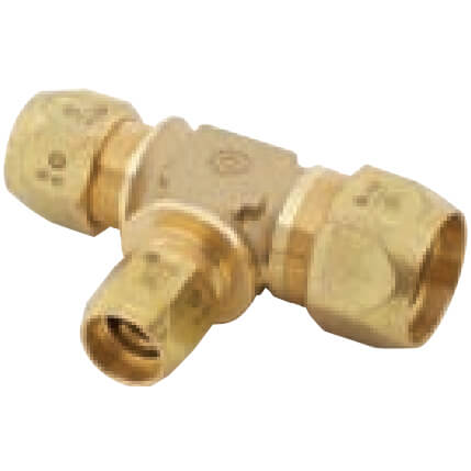 FGP-SRT-1002 - TracPipe FGP-SRT-1002 - 1" x 3/4" x 3/4" AutoSnap Brass ...