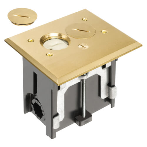 FLBA101MB - Arlington FLBA101MB - 1-Gang Non-Metallic Adjustable Floor ...