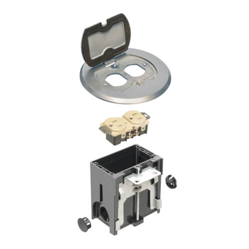 FLBAFR101NL - Arlington FLBAFR101NL - 1-Gang Round Non-Metallic ...