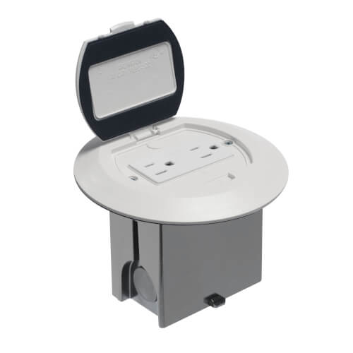 FLBAFR101W - Arlington FLBAFR101W - 1-Gang Round Non-Metallic ...