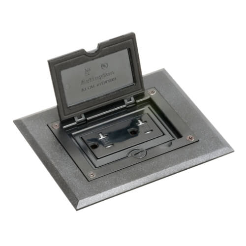 FLBC8510BL - Arlington FLBC8510BL - 1-Gang Non-Metallic Floor Box Cover ...